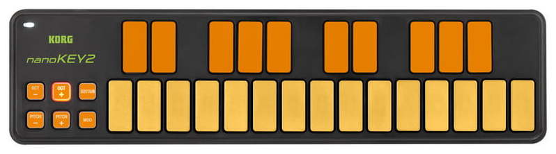 MIDI 25 Korg nanoKEY 2 Limited Orange